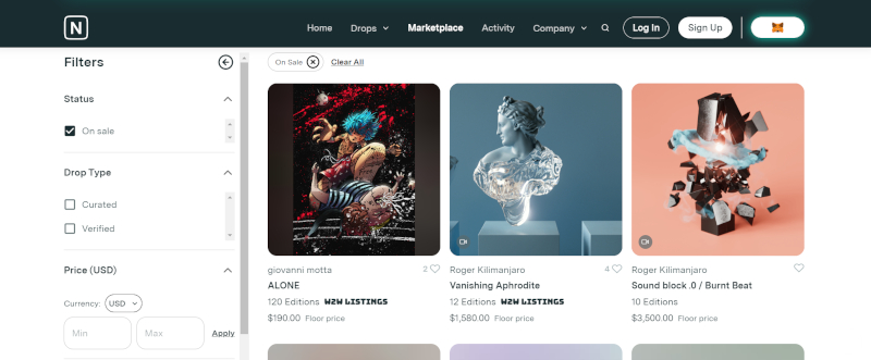 Nifty Gateway Review: State-of-the-art technology