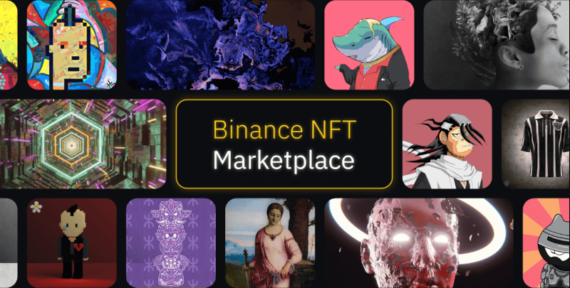 Binance Review NFT marketplace: Friendly interface for sell, buy NFT