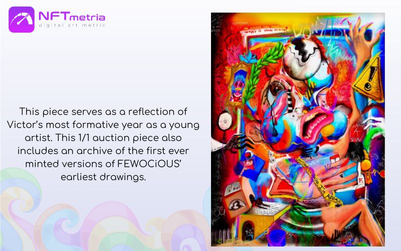 Who is FEWOCiOUS? 19-year-old NFT artist depicting feelings