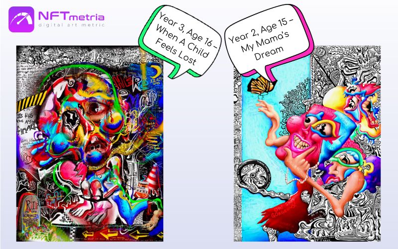 Who is FEWOCiOUS? 19-year-old NFT artist depicting feelings