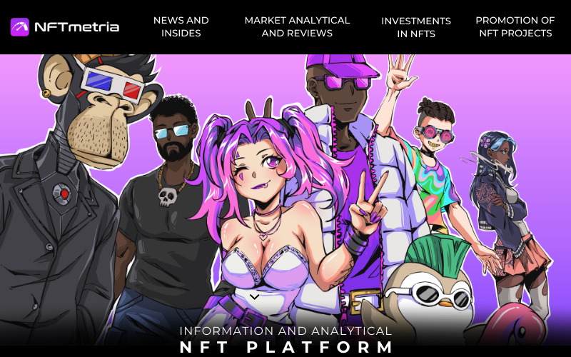 NFT Analytics Tools - NFT Metria